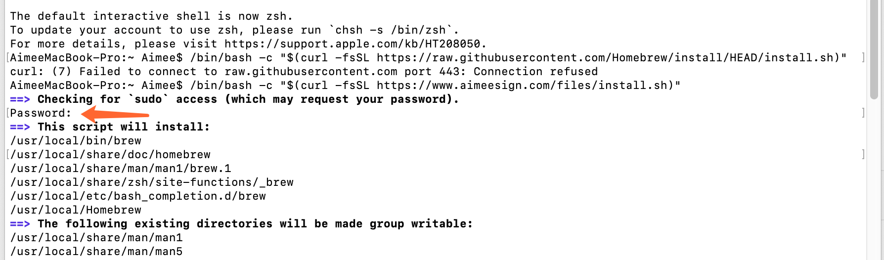 如何在 Mac 系统安装 Homebrew - aimeesign